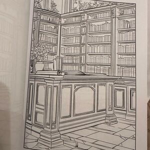 The enchanted Library | Art | The Enchanted Library Coloring Book ...